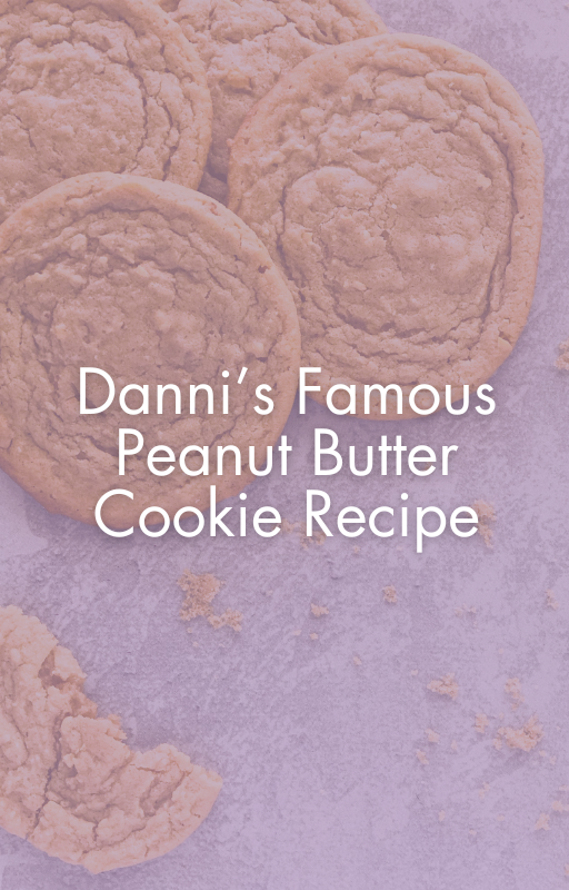 Danni's Famous Peanut Butter Cookie Recipe – Danni's Delights